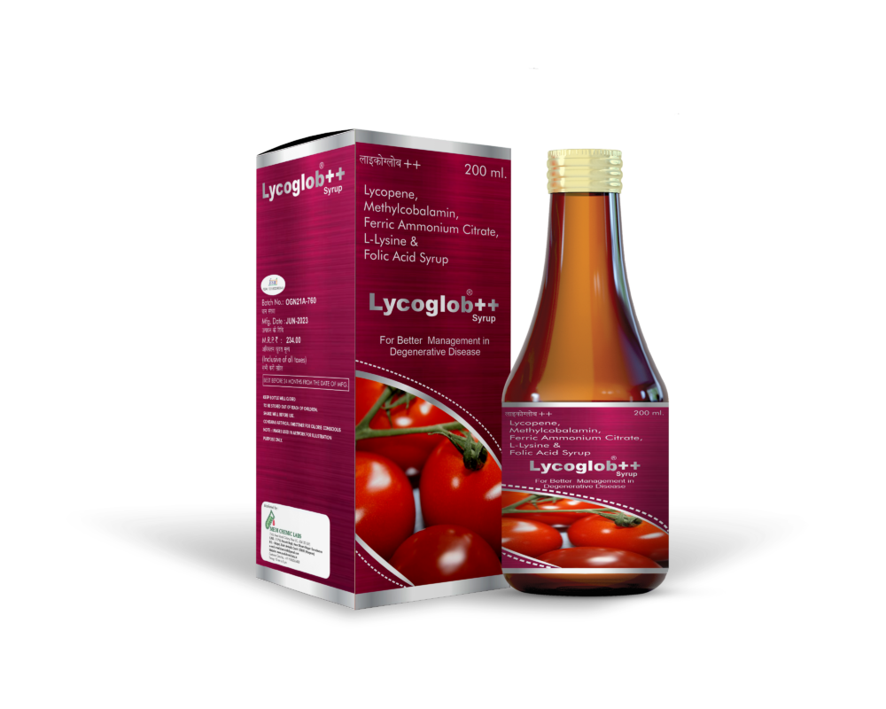 Lycoglob++ Syrup – Medi chemiclabs